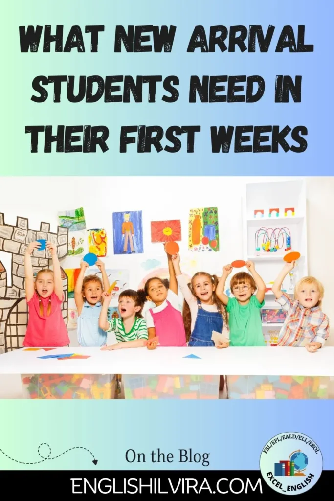 Supporting New Arrival Students in the First Weeks of School ...